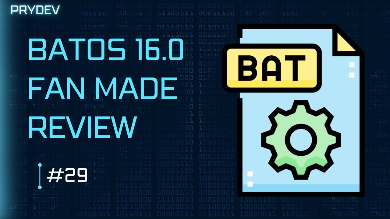 BatOS 16.0 - YouTube