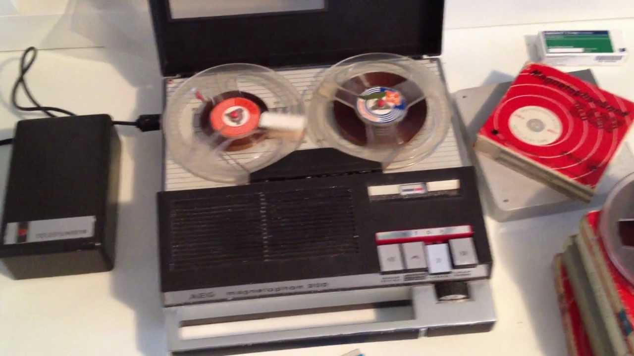 AEG magnetophon 300 - YouTube