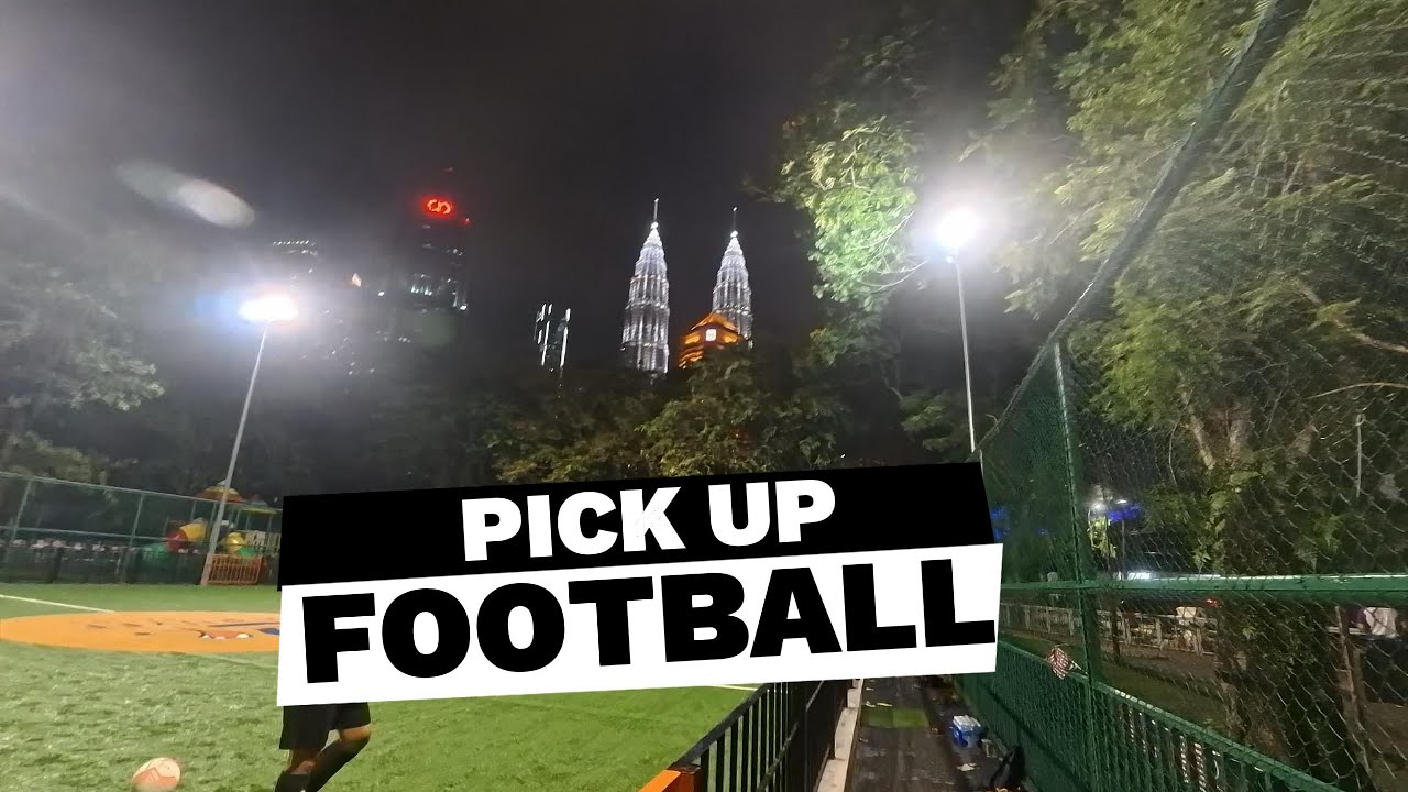 Pickup Football | POV Football - YouTube