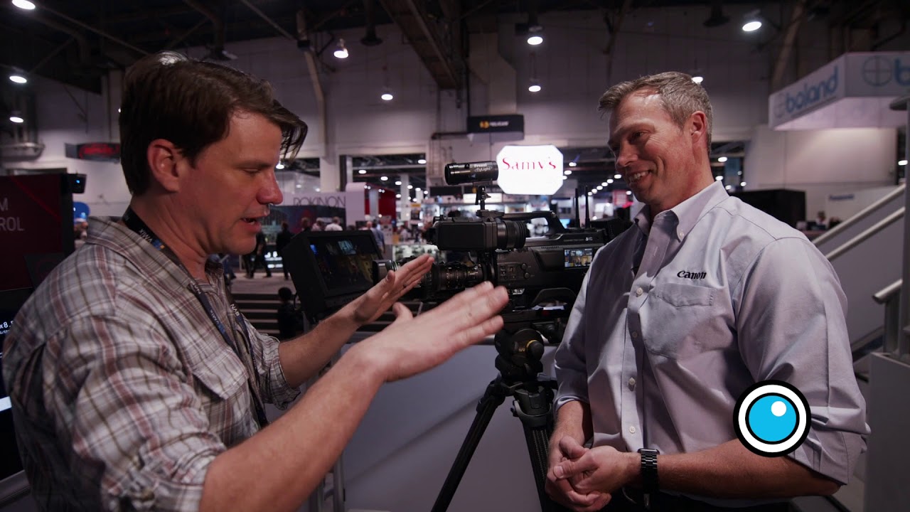 NAB 2019: Canon 4K UHDgc CJ15eX8.5B 8.5-128mm F/2.5 Image Stablizer ...