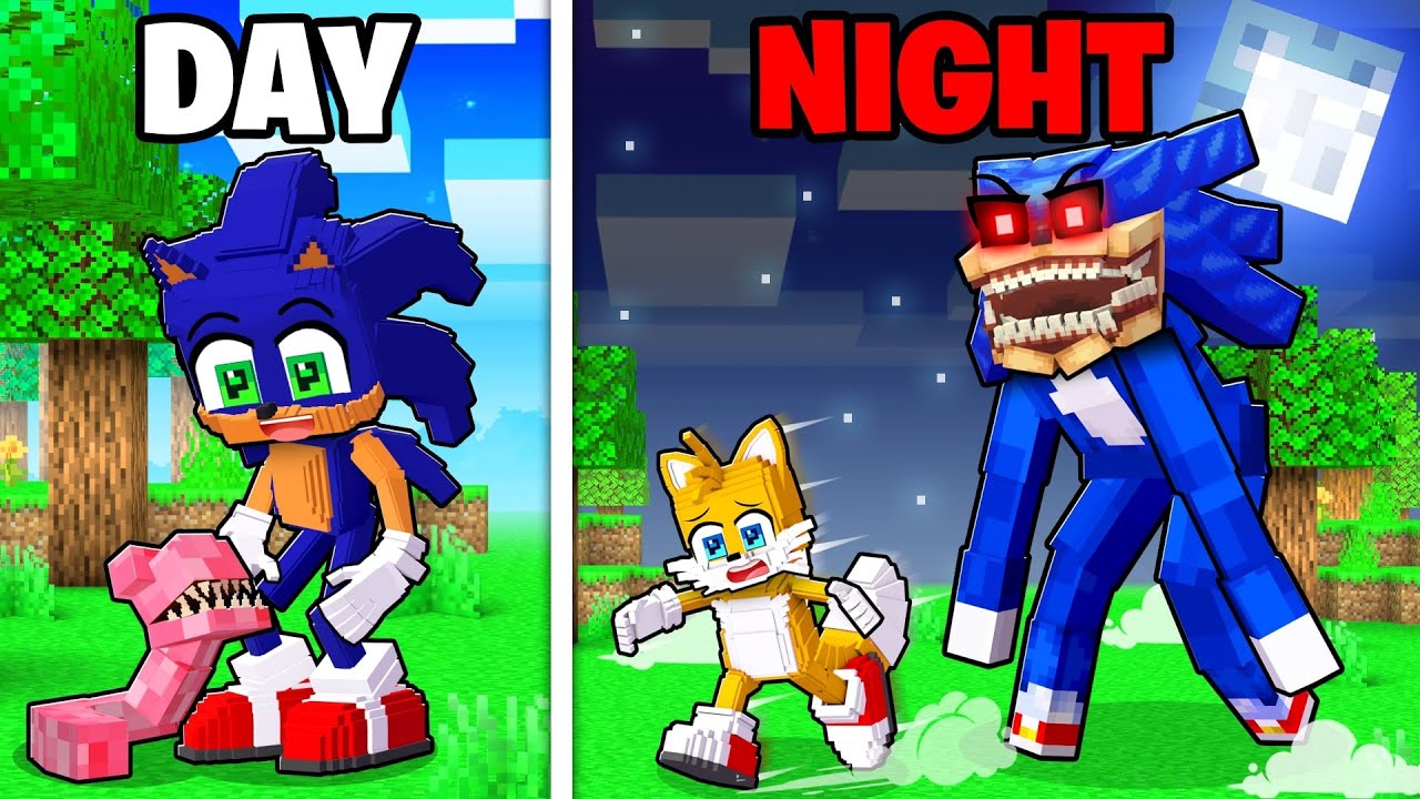 Sonic Becomes a PARASITE in Minecraft! - YouTube