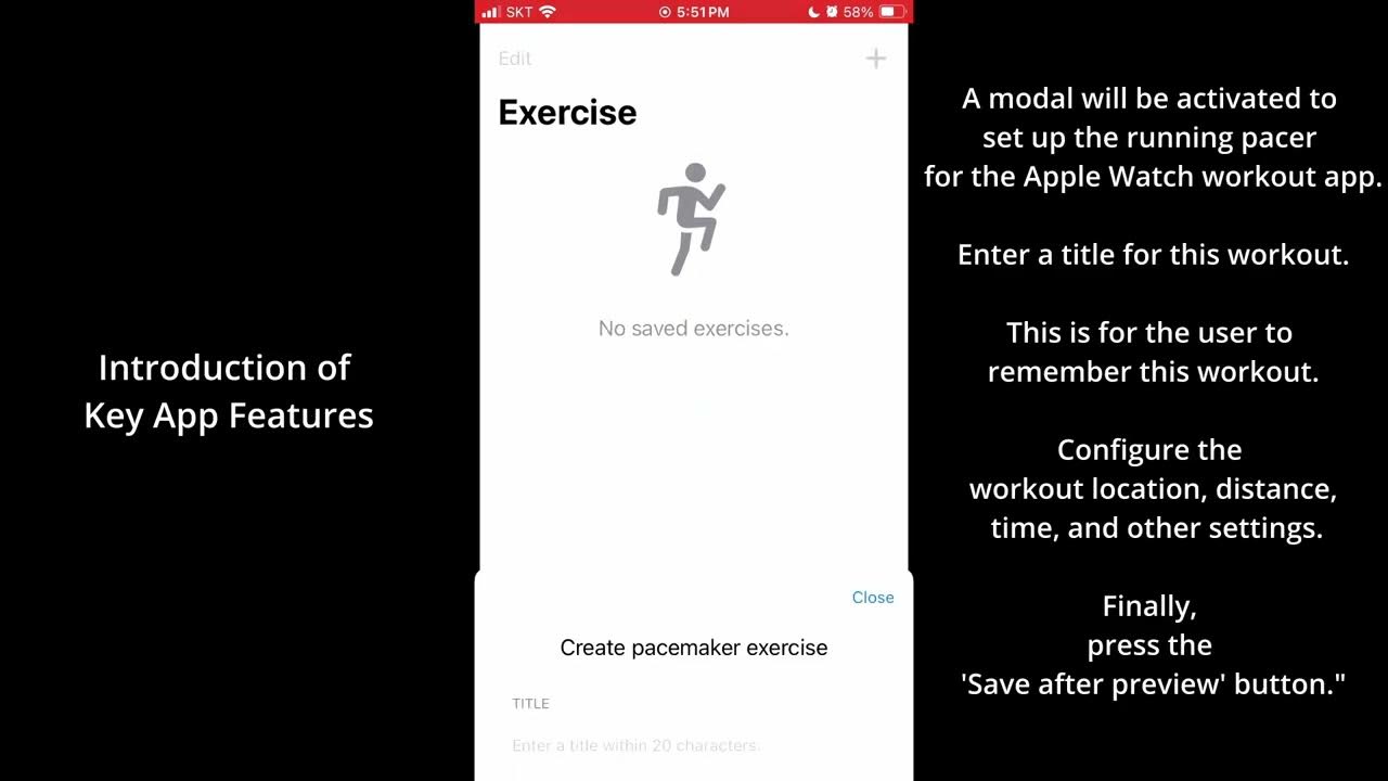 Watch Running Workout Creator - Guideline 2.1 - Information Needed - YouTube