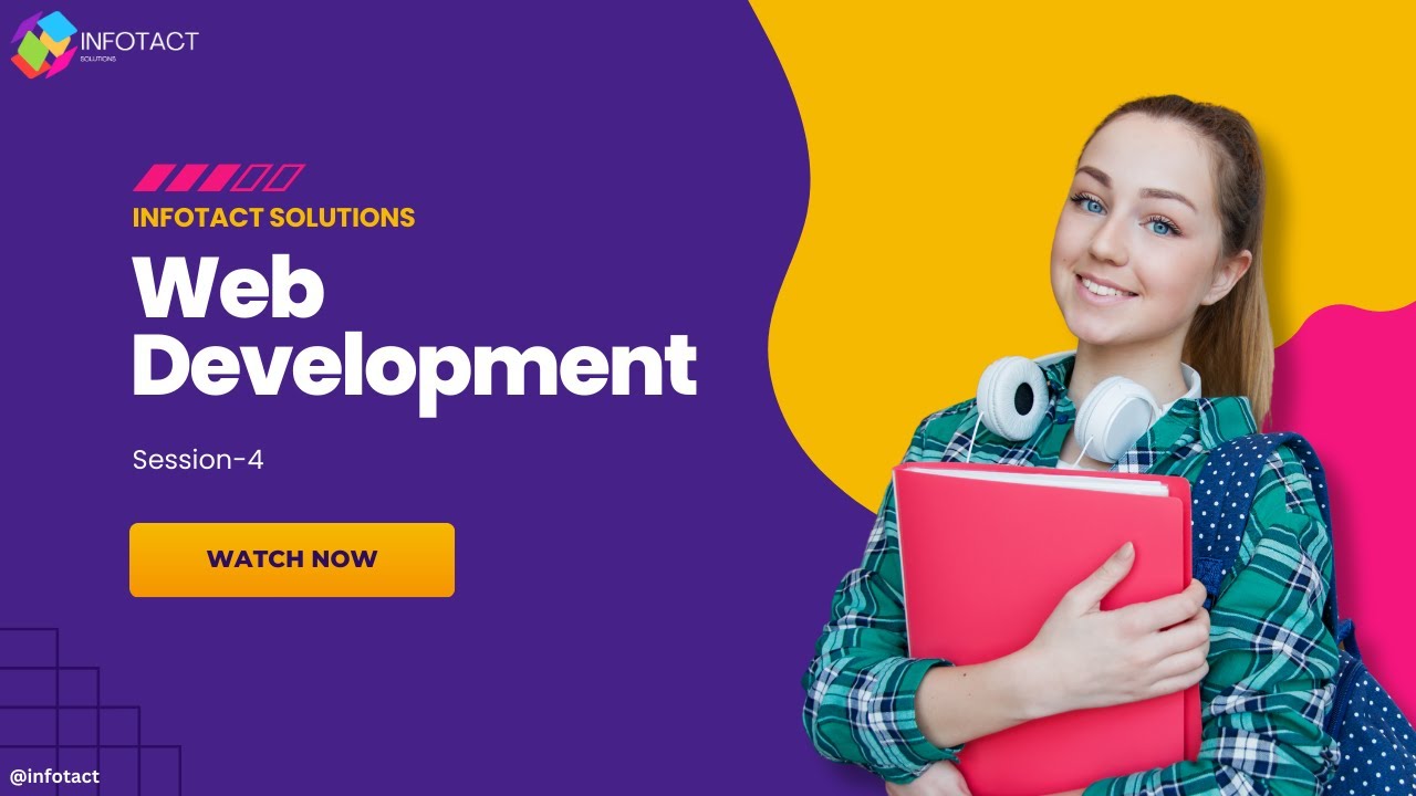 Software Development Training Session-4 || Infotact Solutions - YouTube