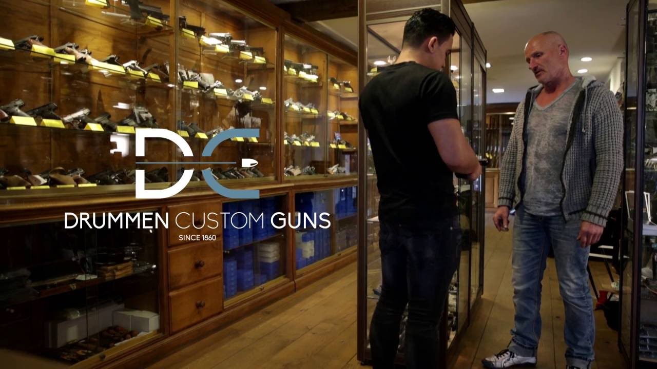Maurice Drummen Custom Guns - YouTube