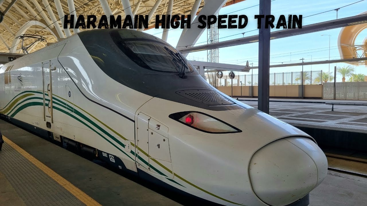Haramain High Speed Train Journey from Jeddah Airport to Medina ...