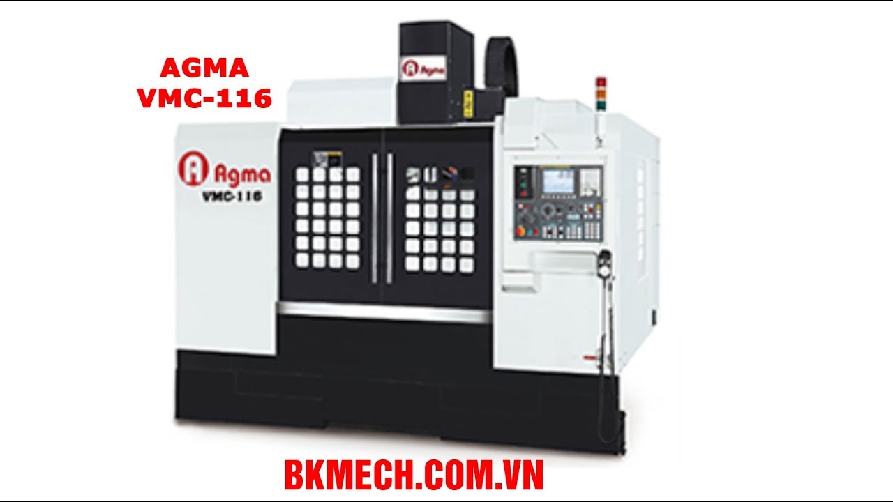 Máy phay CNC Đài Loan Agma VMC-116 | Hotline: 0968340716 - YouTube
