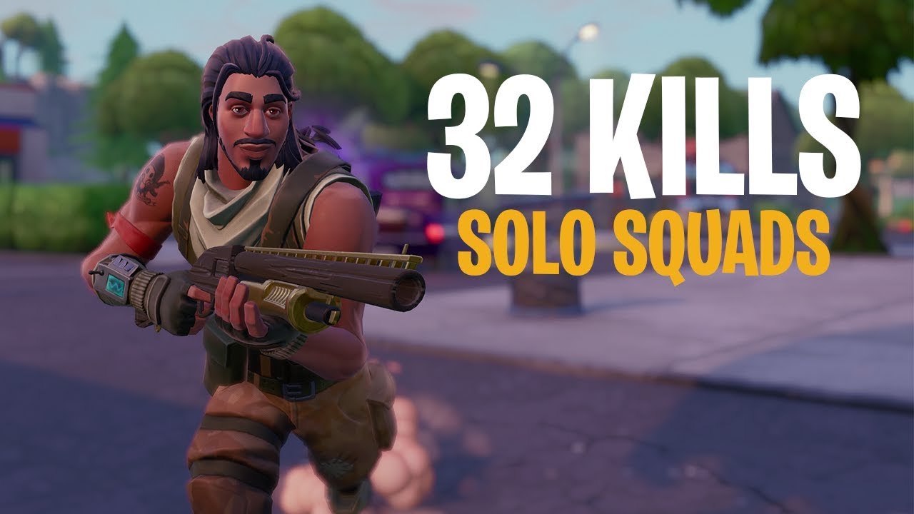 32 Kills Solo Squads | Console Fortnite - YouTube