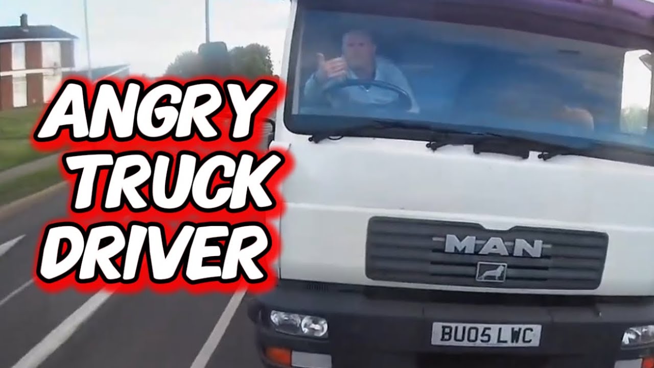 Mr angry truck driver - YouTube