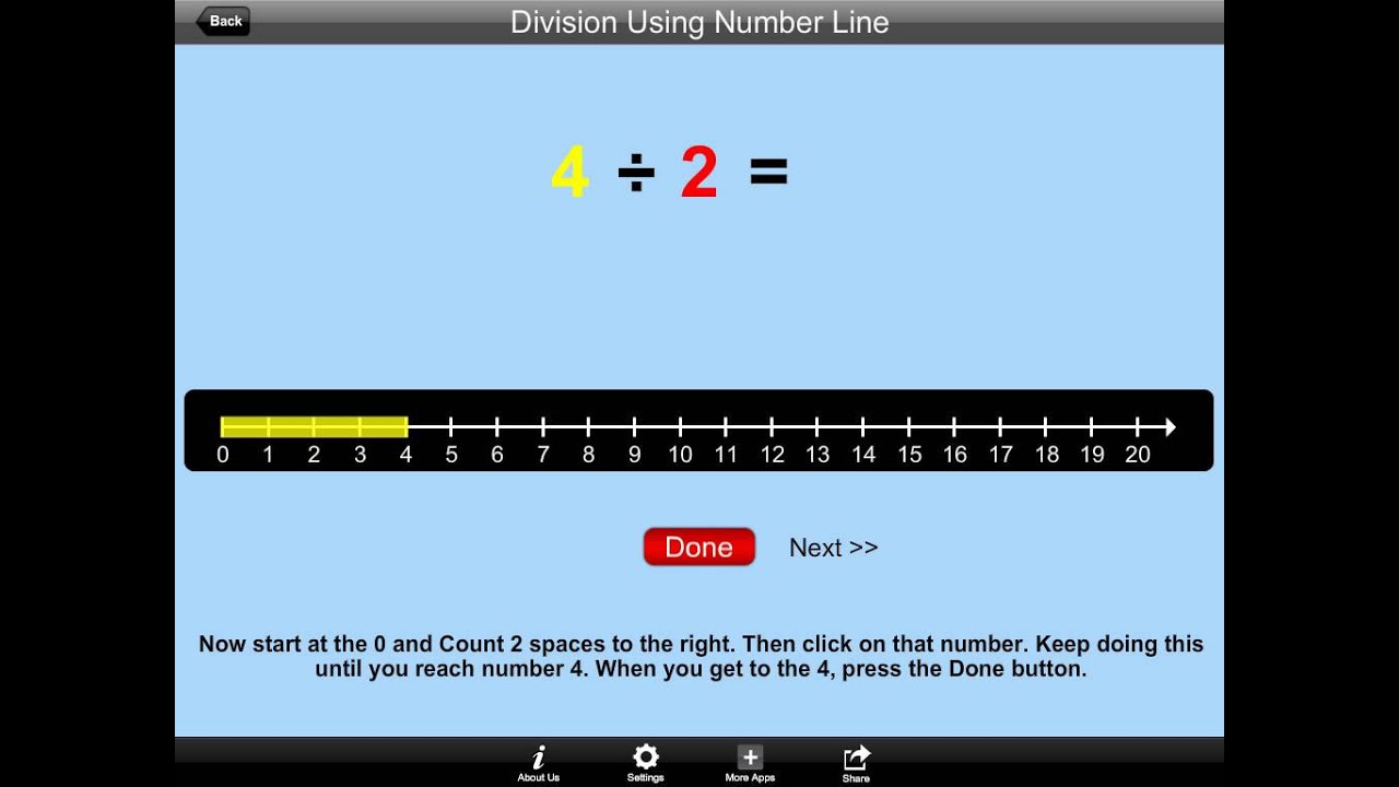 Division Using Number Line 1 0 YouTube division-using-number-line-1-0-youtube