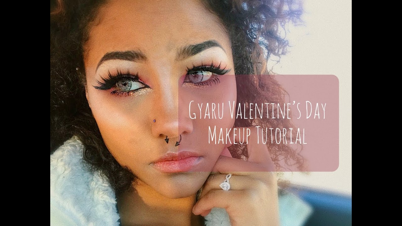 Gyaru Makeup Tutorial For Caucasian | Saubhaya Makeup