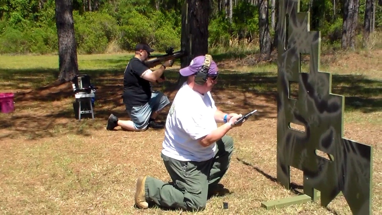 Firearms Training with Barricades - YouTube