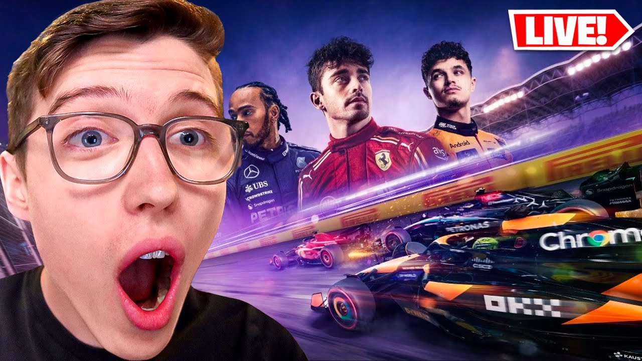🔴LIVE - PLAYING F1 WITH CHAD! - YouTube