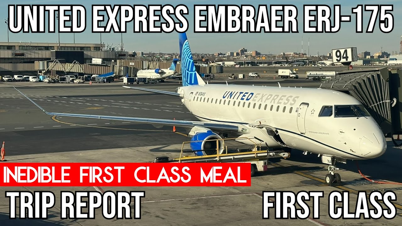 [TRIP REPORT] United Express Embraer ERJ-175 (FIRST CLASS) Newark (EWR ...