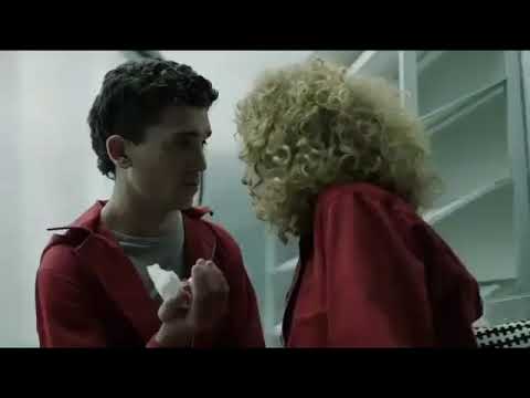 La Casa de Papel Monica and Denver hot scene