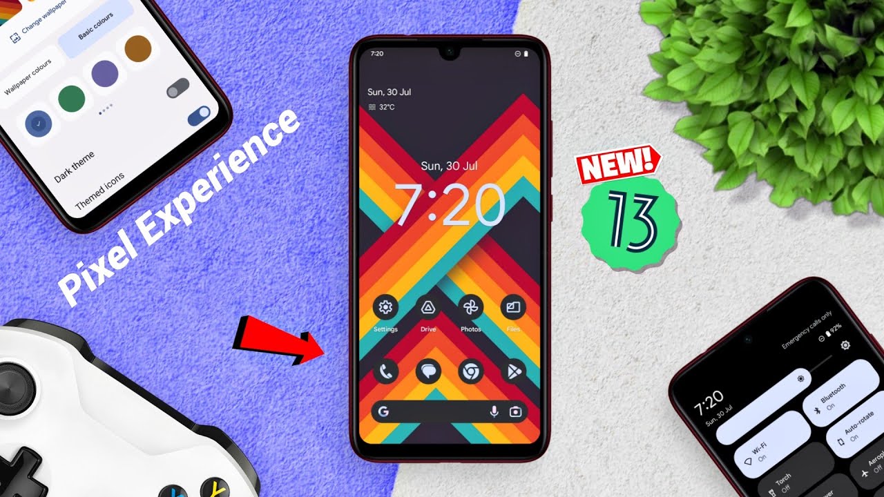 Pixel Experience - Android 13 - Nexus Kernel - Redmi Note 7 - Call ...