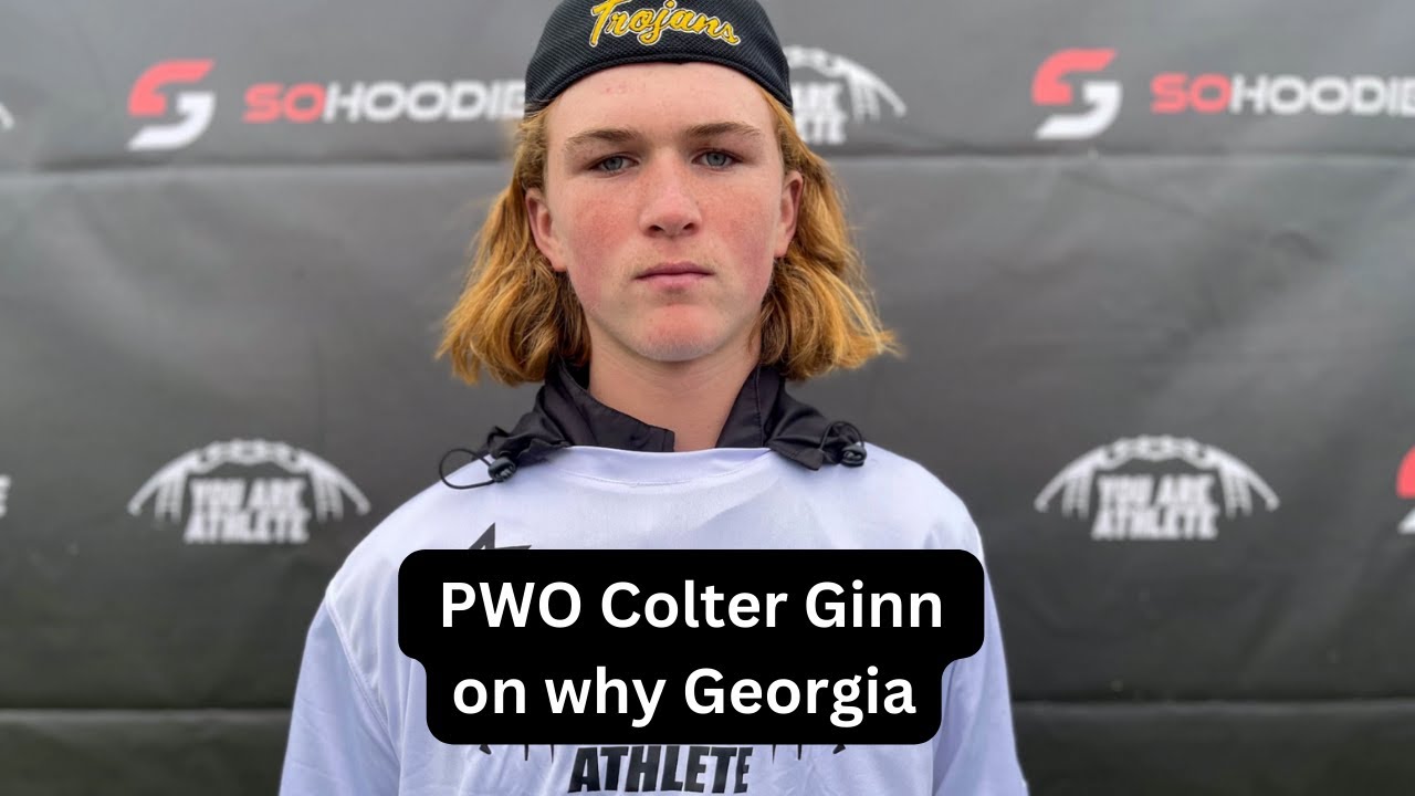UGA PWO QB commit Colter Ginn explains why he chose to be a Dawg - YouTube
