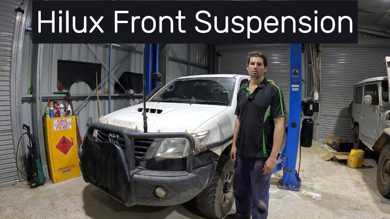 How To Replace Hilux Front Suspension N70 (2005-2015) - YouTube