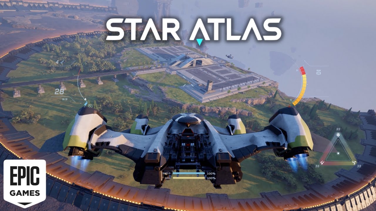 Star Atlas Gameplay - R2 Showroom Review: Dogfights & Races - YouTube