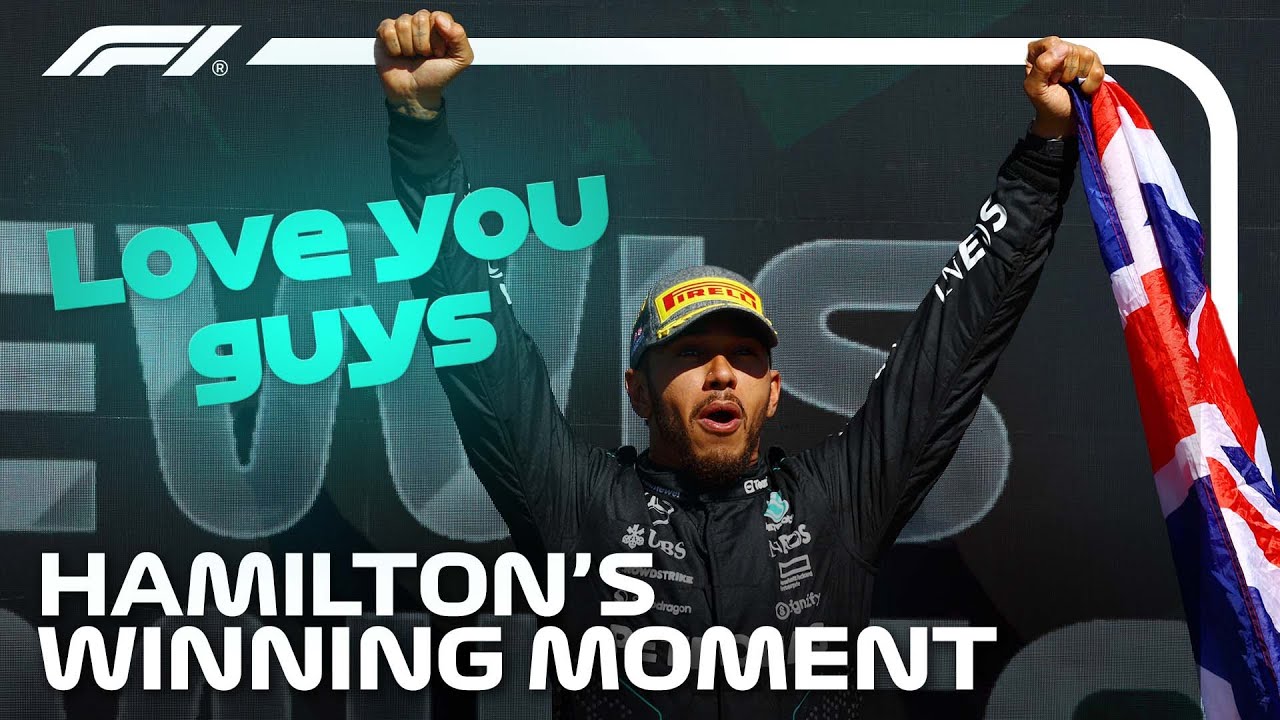 “It Means A Lot" | The Moment Lewis Hamilton Clinched His Record ...