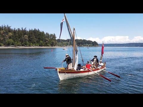 Peter Puget Dedication/Reenactment at Jacobs Point Park, Anderson ...