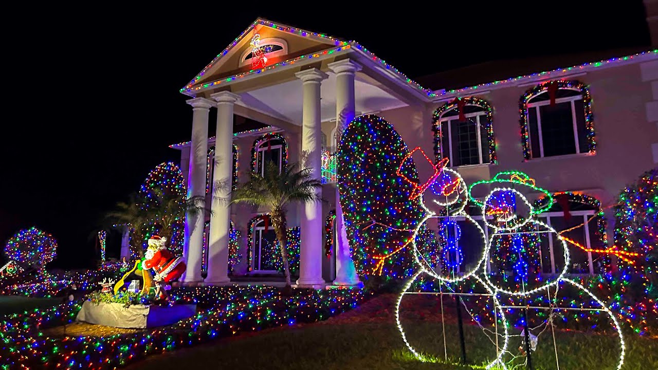 Best Christmas Lights In Florida? - YouTube