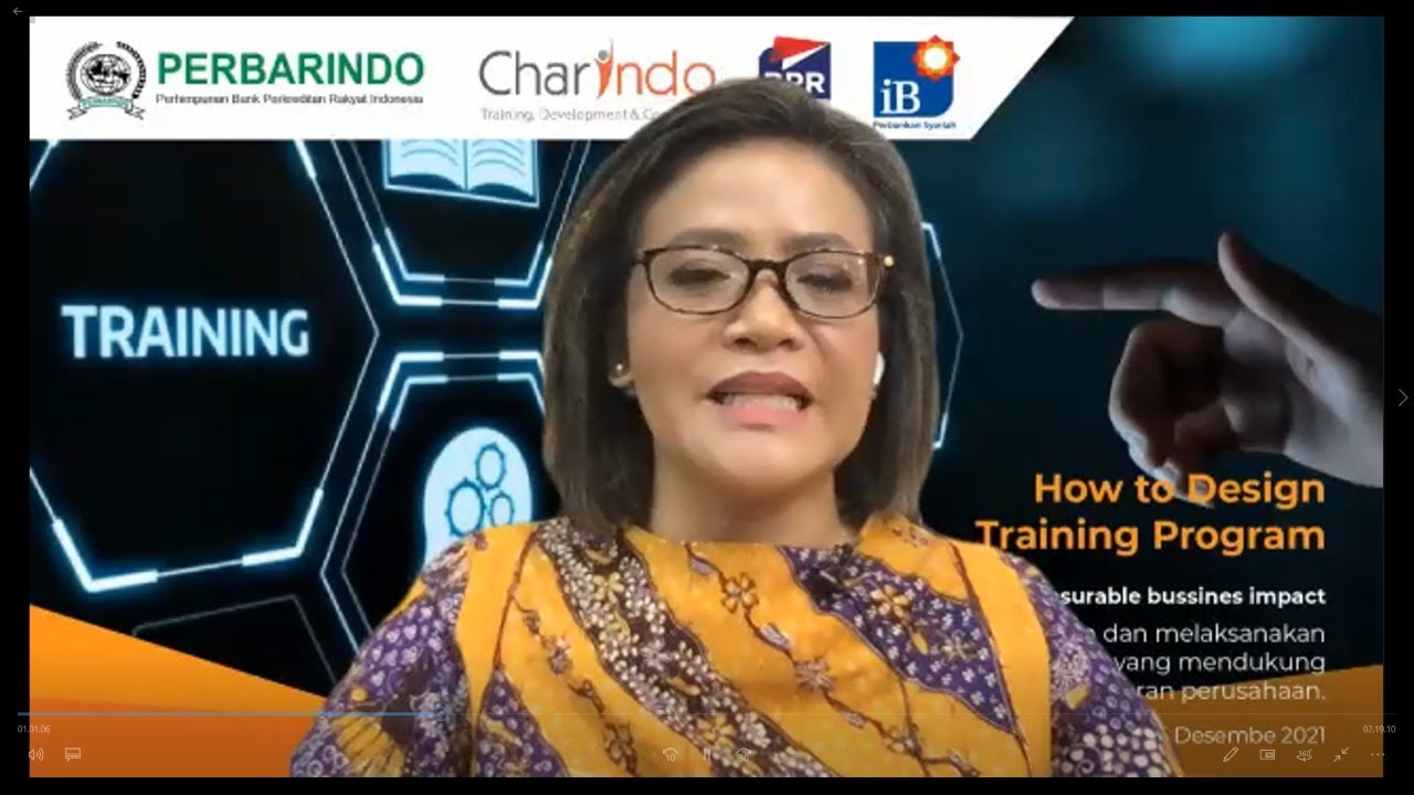 Webinar Perbarindo How to Design Training Program for Measurable ...