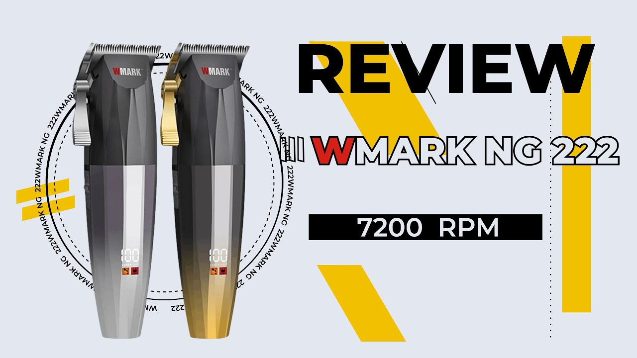 WMARK 222 REVIEW 7200 RPM / MESIN CUKUR RAMBUT #alatcukur #wmark #jrl # ...