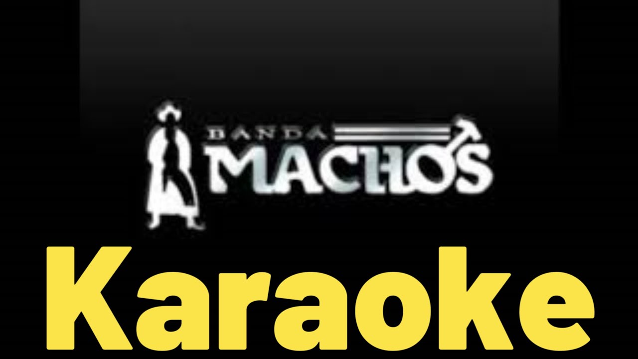 karaoke Me LLamo Raquel Banda Machos HD - YouTube