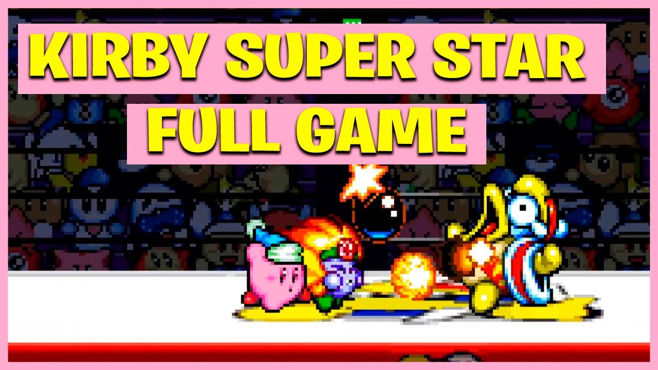 SNES Gameplay — Kirby Super Star [2 Players, 4K 60 FPS] - YouTube