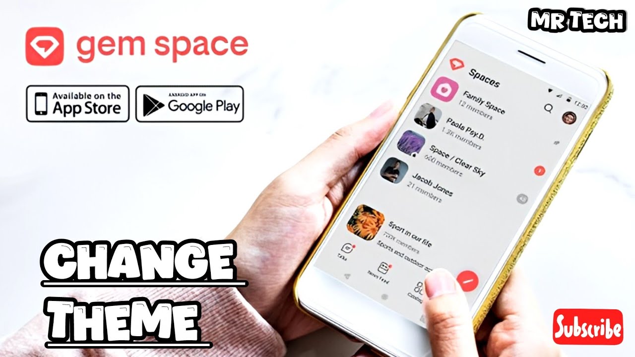How to Change Theme in Gem Space Application - YouTube