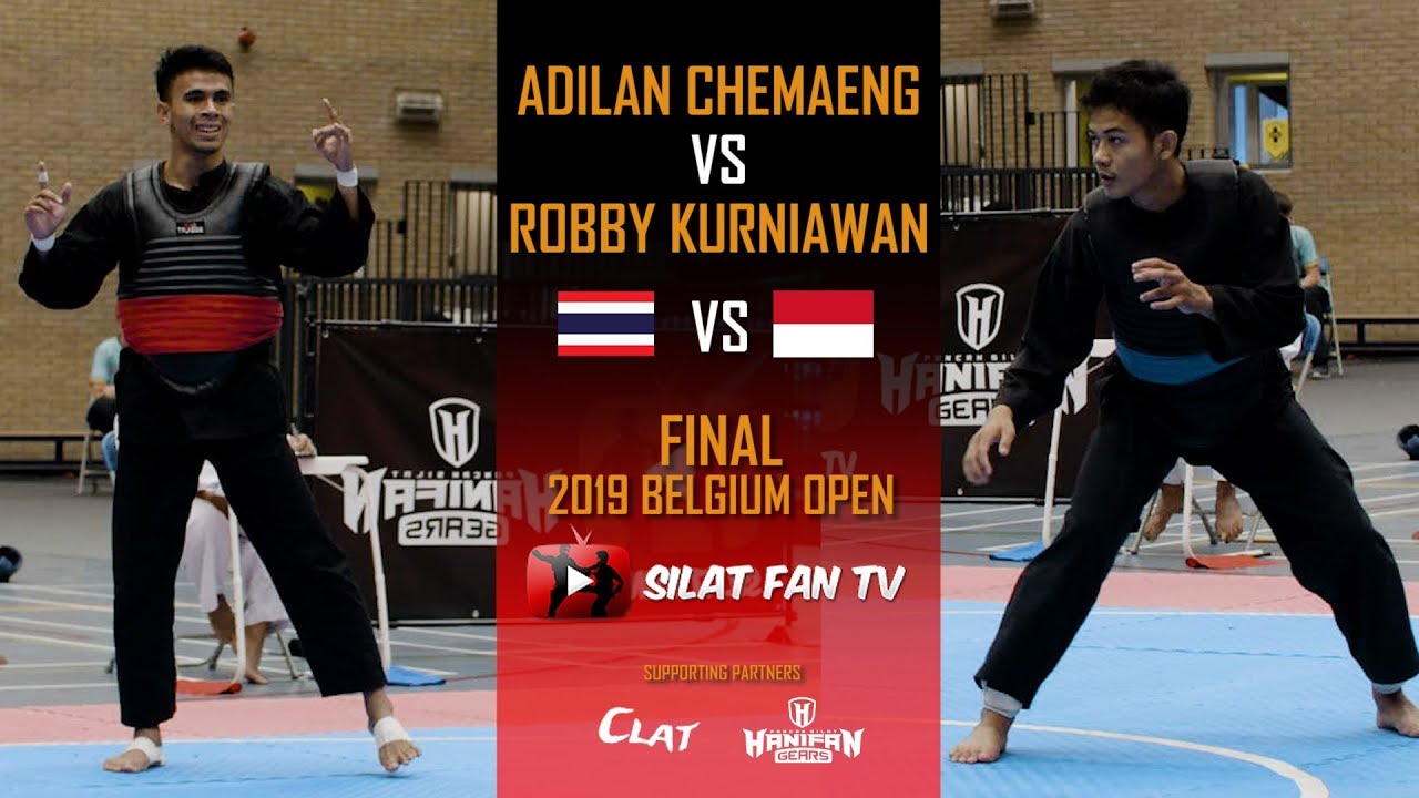ADILAN CHEMAENG V ROBBY KURNIAWAN | PENCAK SILAT 2019 BELGIUM OPEN - YouTube