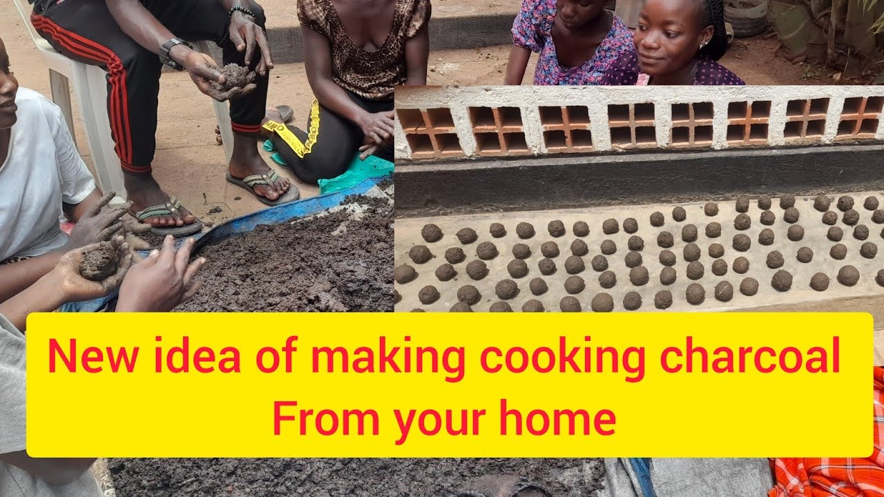 New idea of making local charcoal at your home#@Taniabarbs3704. - YouTube
