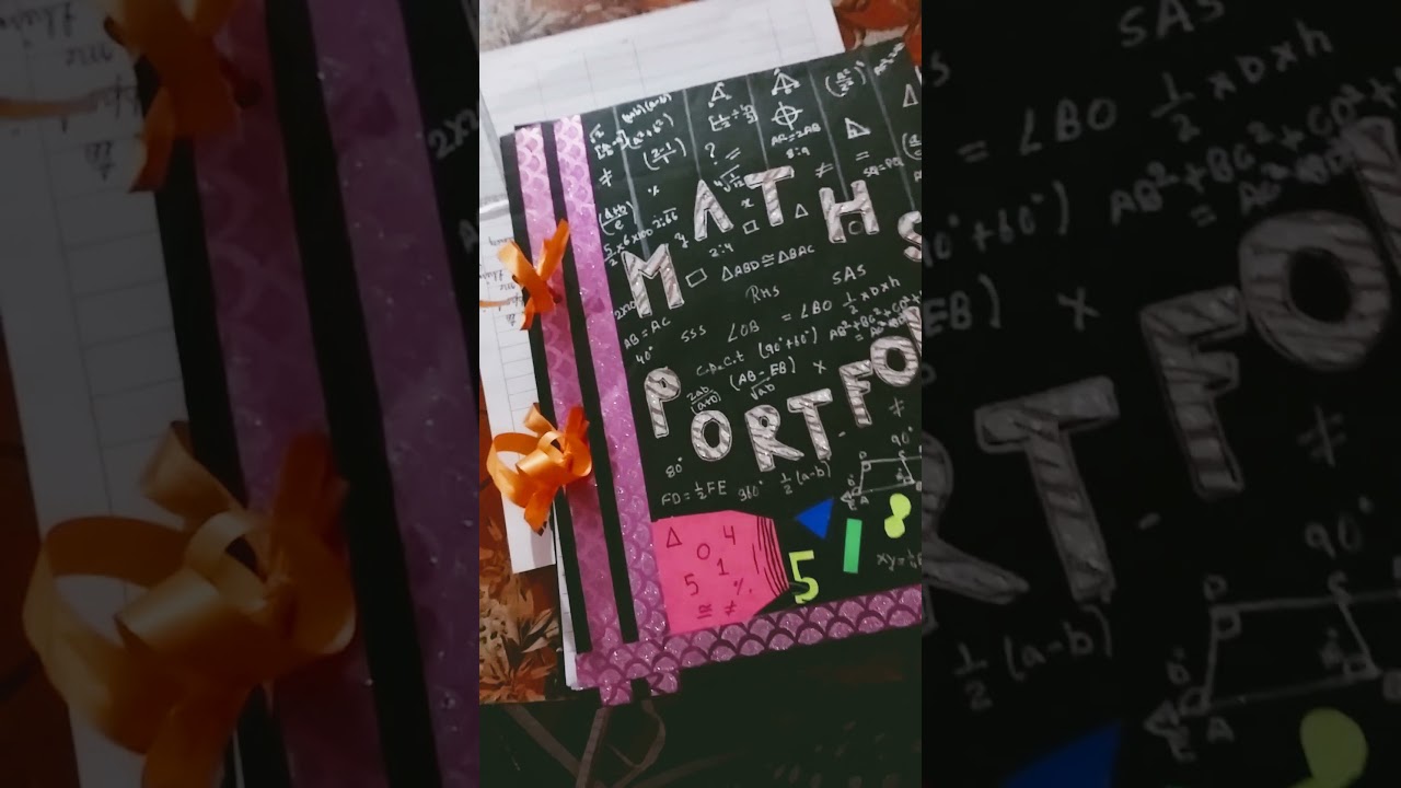 Maths portfolio class 9.... 😊😊 - YouTube