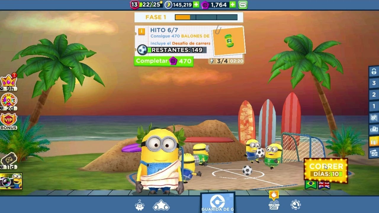 Minion Rush BRAZILIAN SOCCER Fase 1 Hito 6 - YouTube