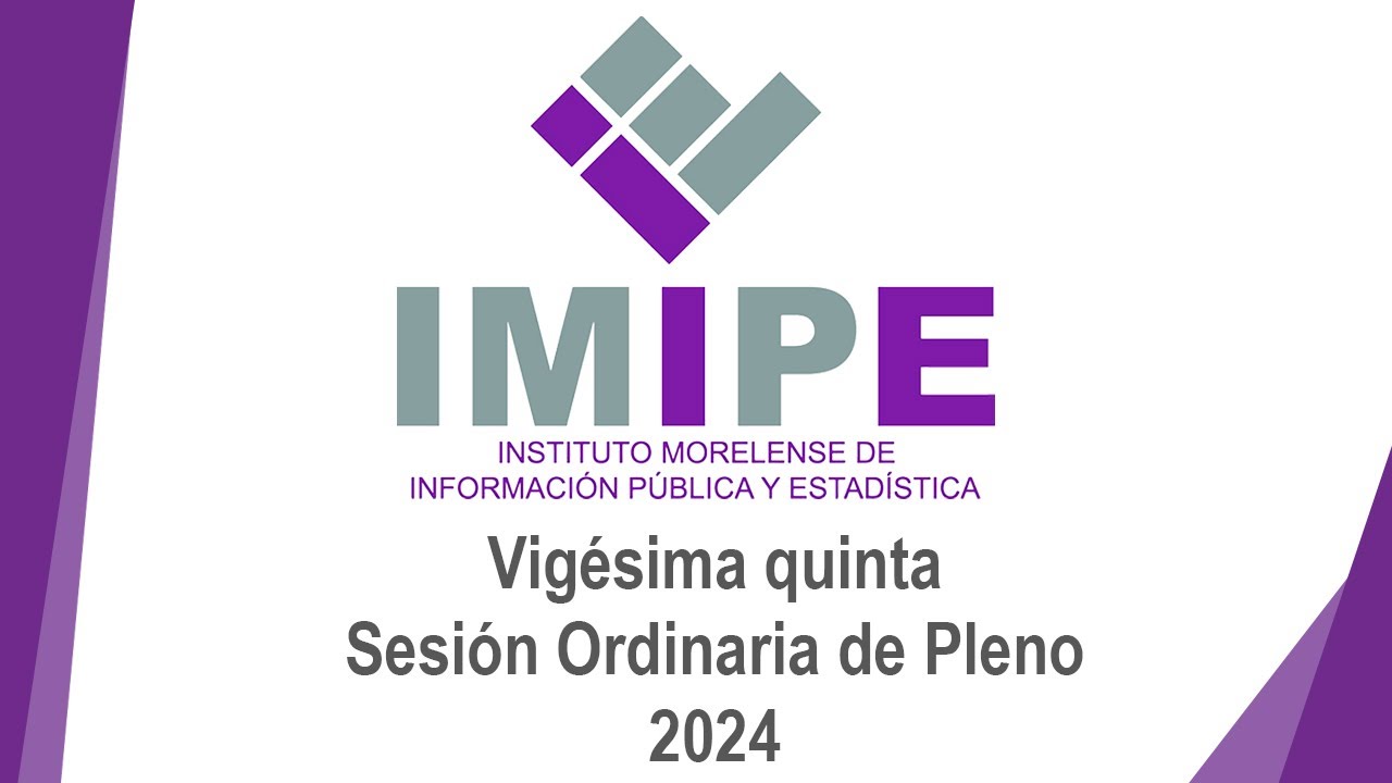 Vigésima quinta Sesión Ordinaria de Pleno - YouTube