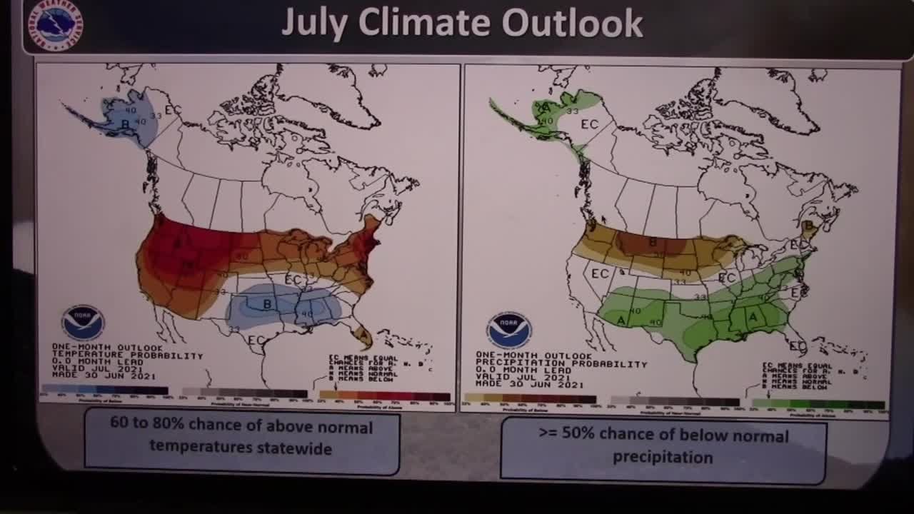 Historic June for temperature and precipitation - YouTube