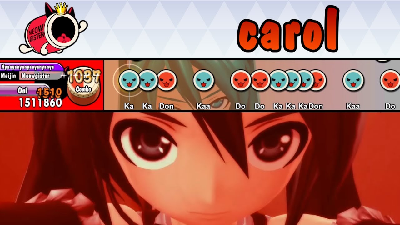 [Taiko no Tatsujin] carol / baker feat. Hatsune Miku - YouTube