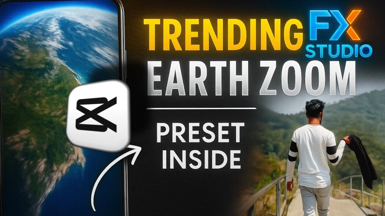 How to Make Trending Earth Zoom Reels Edit | CapCut Tutorial in Tamil | FX Studio தமிழ் - YouTube