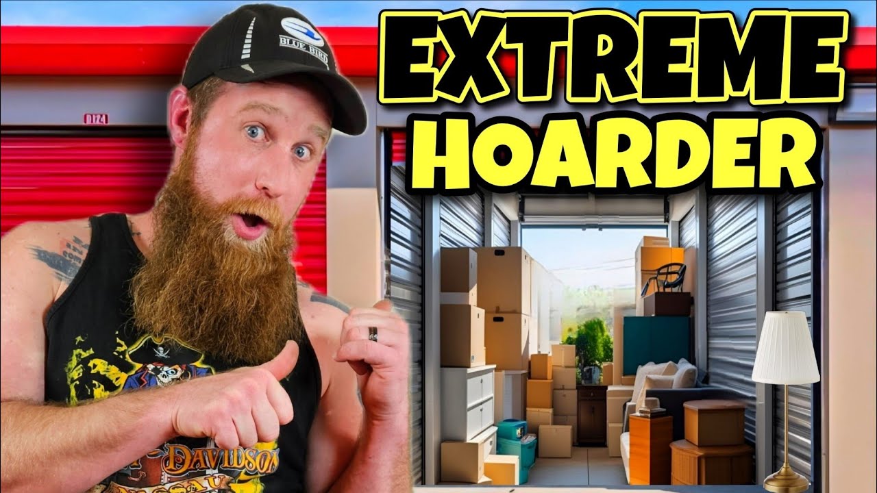 MASSIVE Hoarder Abandoned Storage Unit | INSANE What We Find!! - YouTube