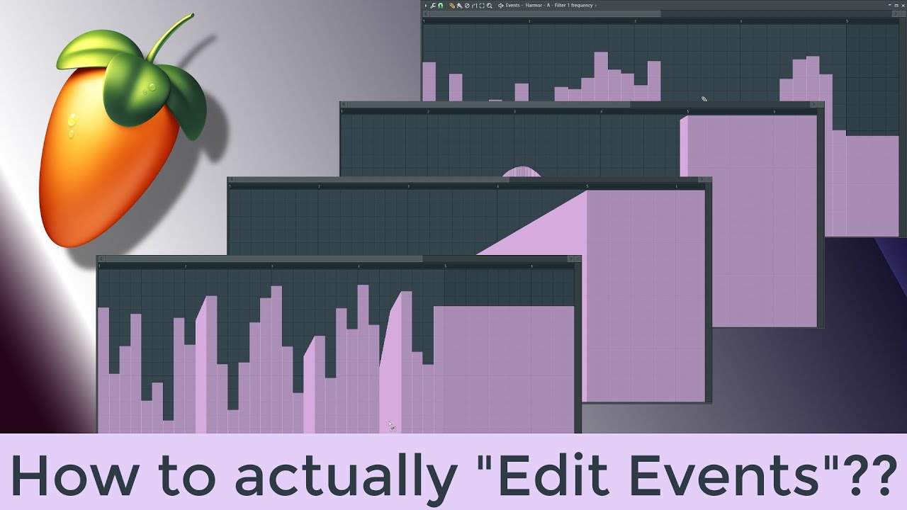 FL Studio: How to actually "Edit Events"?? - YouTube