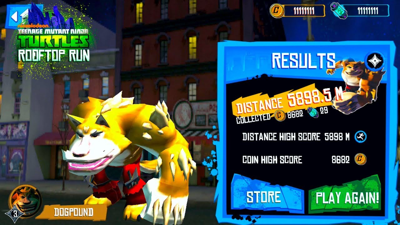Teenage Mutant Ninja Turtles & ROOFTOP RUN Android Walkthrough ...