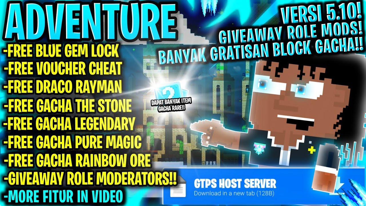 BEST GROWTOPIA PRIVATE SERVER 2025 | FREE ALL ITEMS | FREE MODERATOR ...