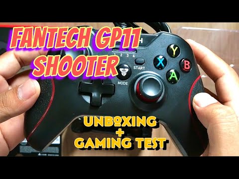 FANTECH GP11 BUDGET CONTROLLER UNBOXING & GAMING TEST F1 2020, FIFA 15 ...