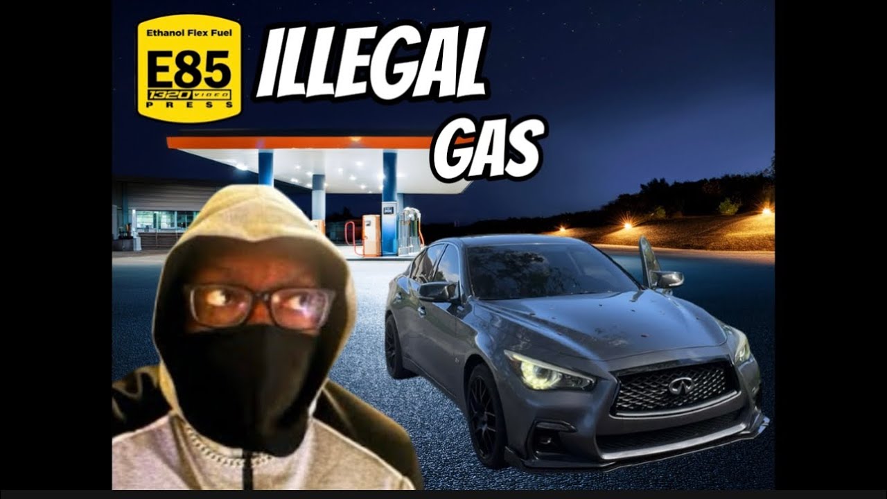 I PUT THE MOST DANGEROUS GAS IN MY Q50| E85 - YouTube