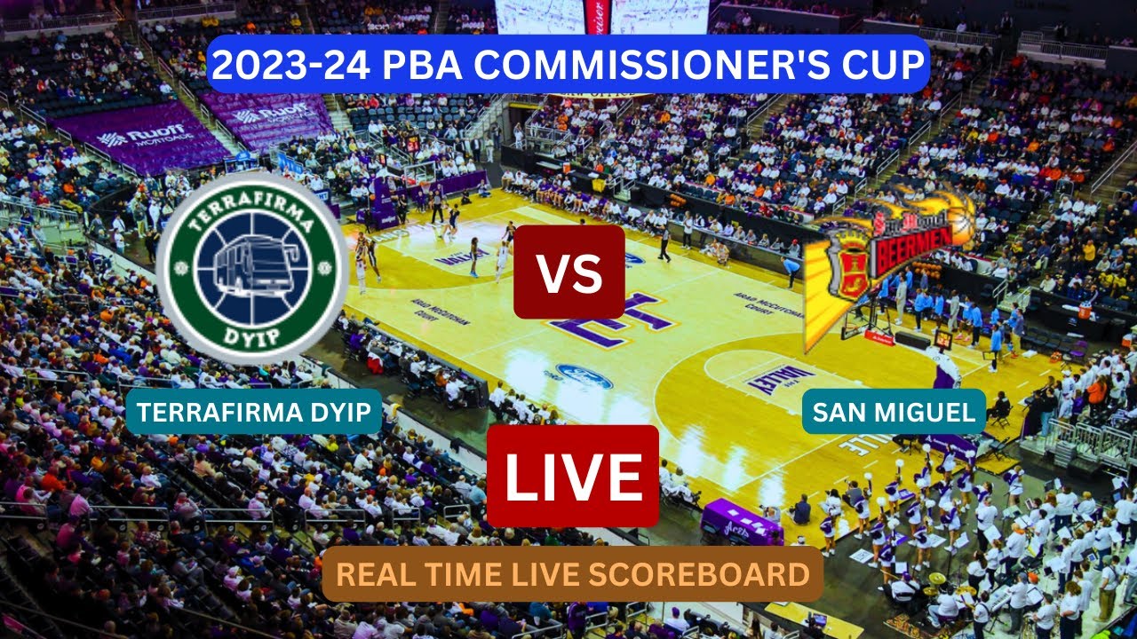 Terrafirma Dyip Vs San Miguel LIVE Score UPDATE Today Basketball PBA ...