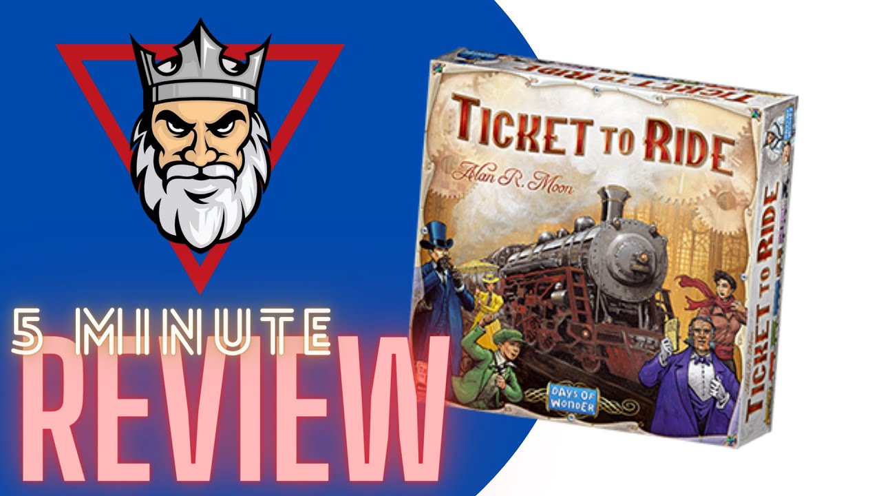 Ticket to Ride Review In 5 Minutes - YouTube