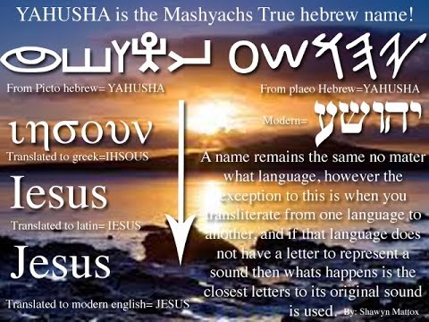 YAHUSHA Be The Name! - YouTube