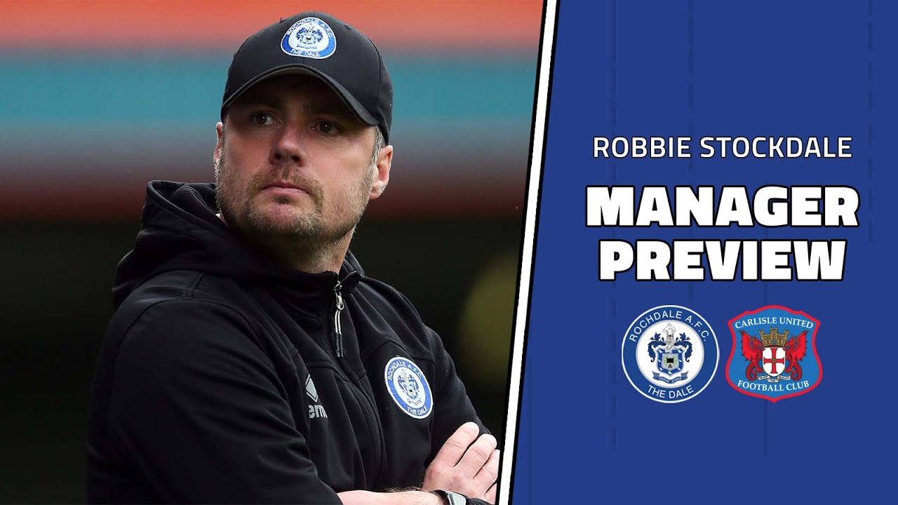Robbie Stockdale Looks Ahead To Carlisle United Game - YouTube