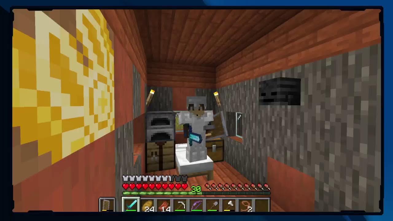 Working on my iron+mob+xp farm and making preparations to go into the ...