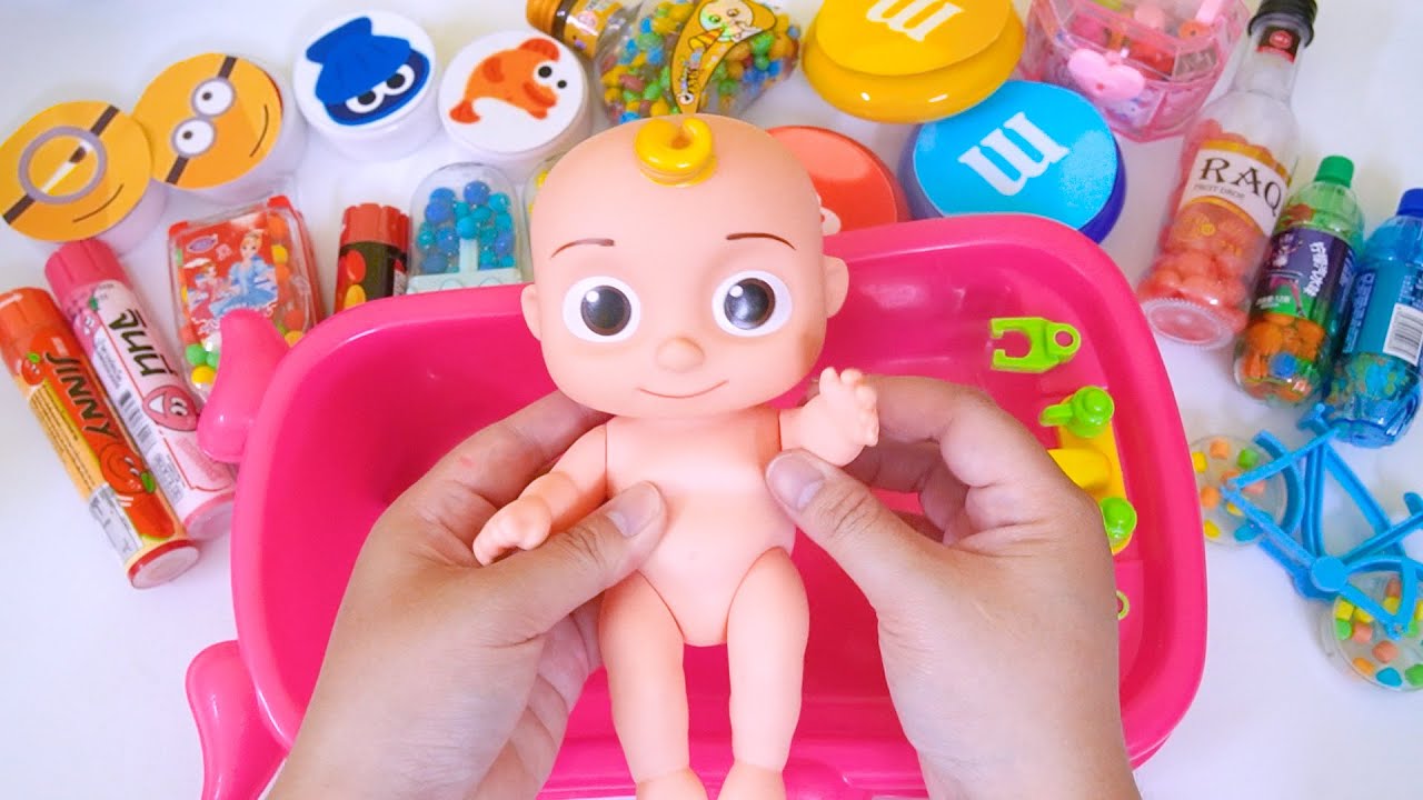 Satisfying Candy Bathtubs | Mixing Many Rainbow Candy In Baby Bathtubs ...